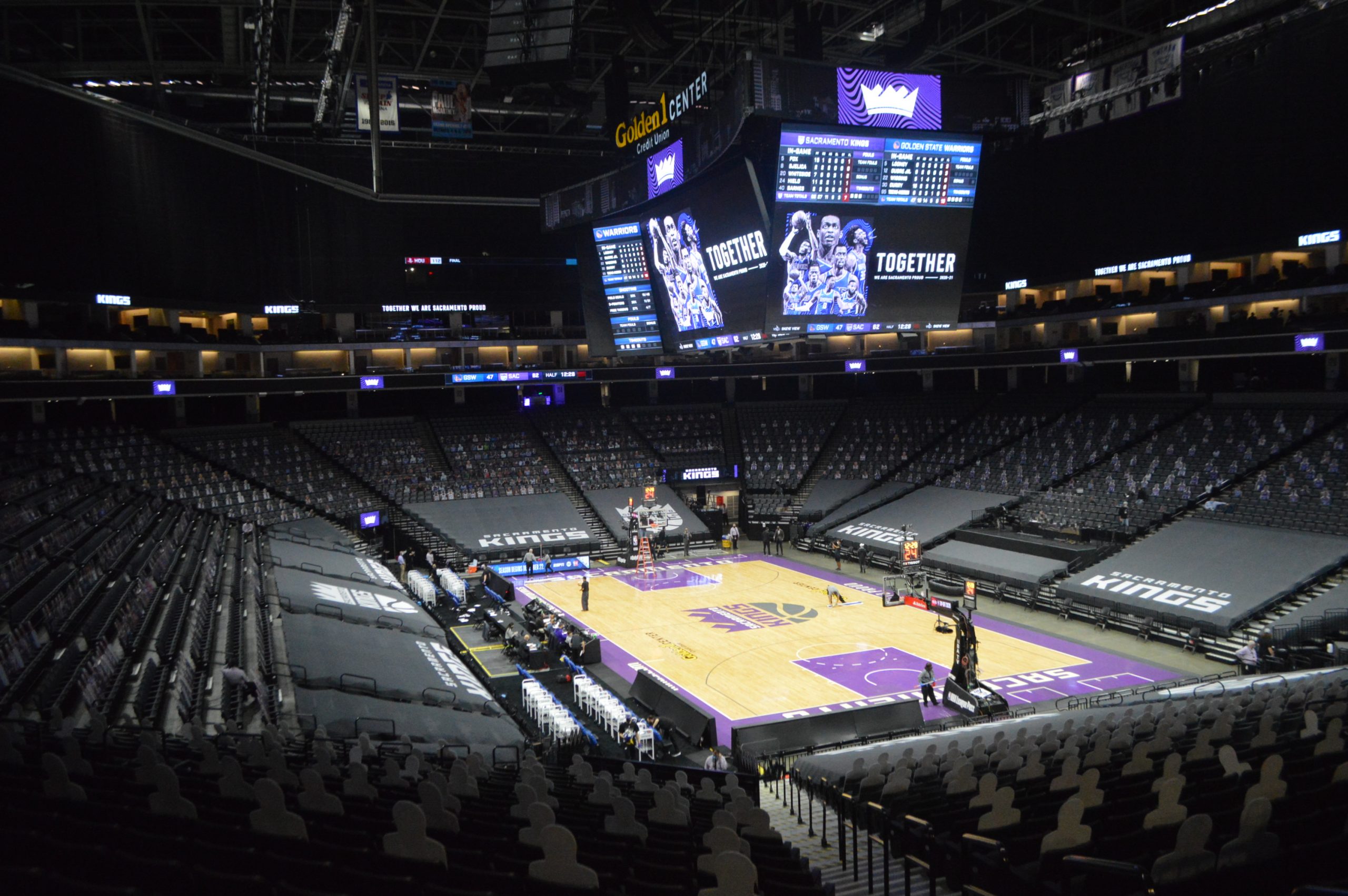 NBA Returns To Empty Golden 1 Center - The Sacramento Observer