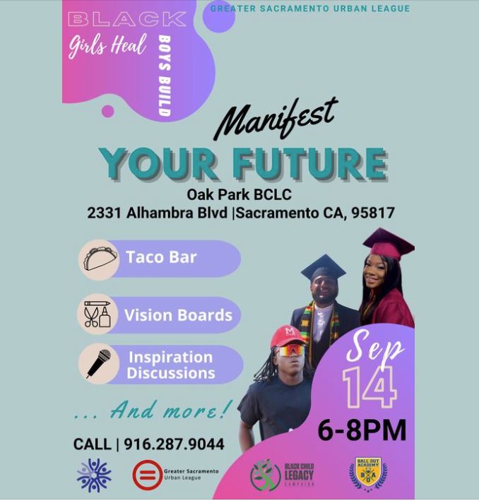 ‘Manifest Your Future’ Sept. 14 - The Sacramento Observer
