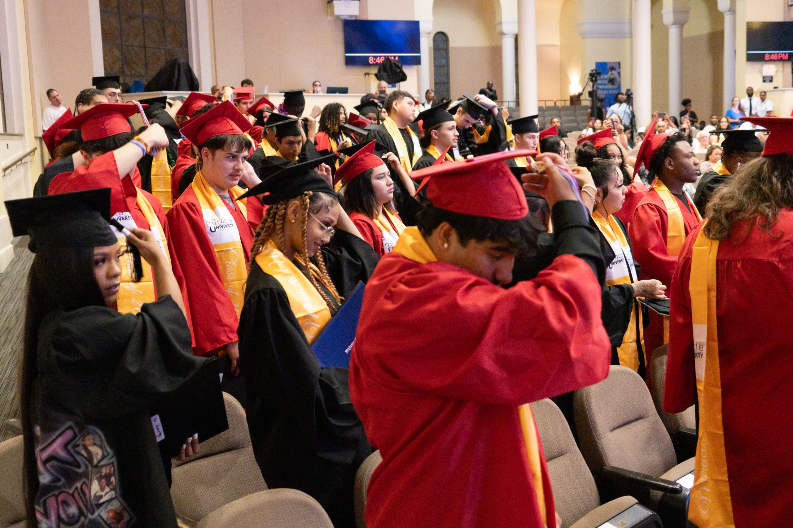 Miracle University graduates 100 at-risk students, aims for 100% ...