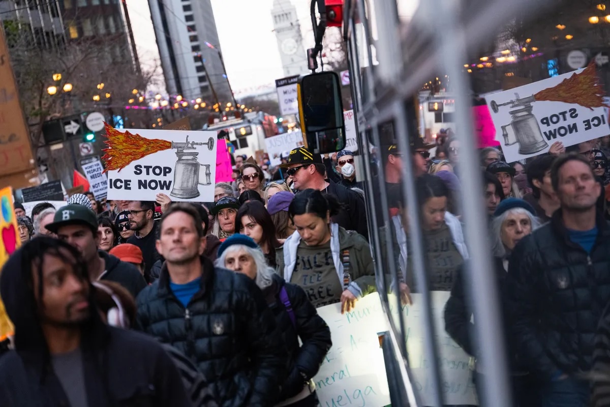 California Democrats demand shutdown after ICE shooting - The ...